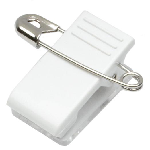 Clip with Safety Pin - 23mm x 14mm - O'Brien Engineering Pty Ltd