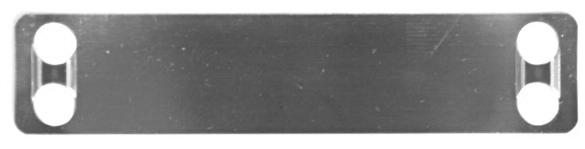 Marker Plate - 89mm x 19mm - O'Brien Engineering Pty Ltd